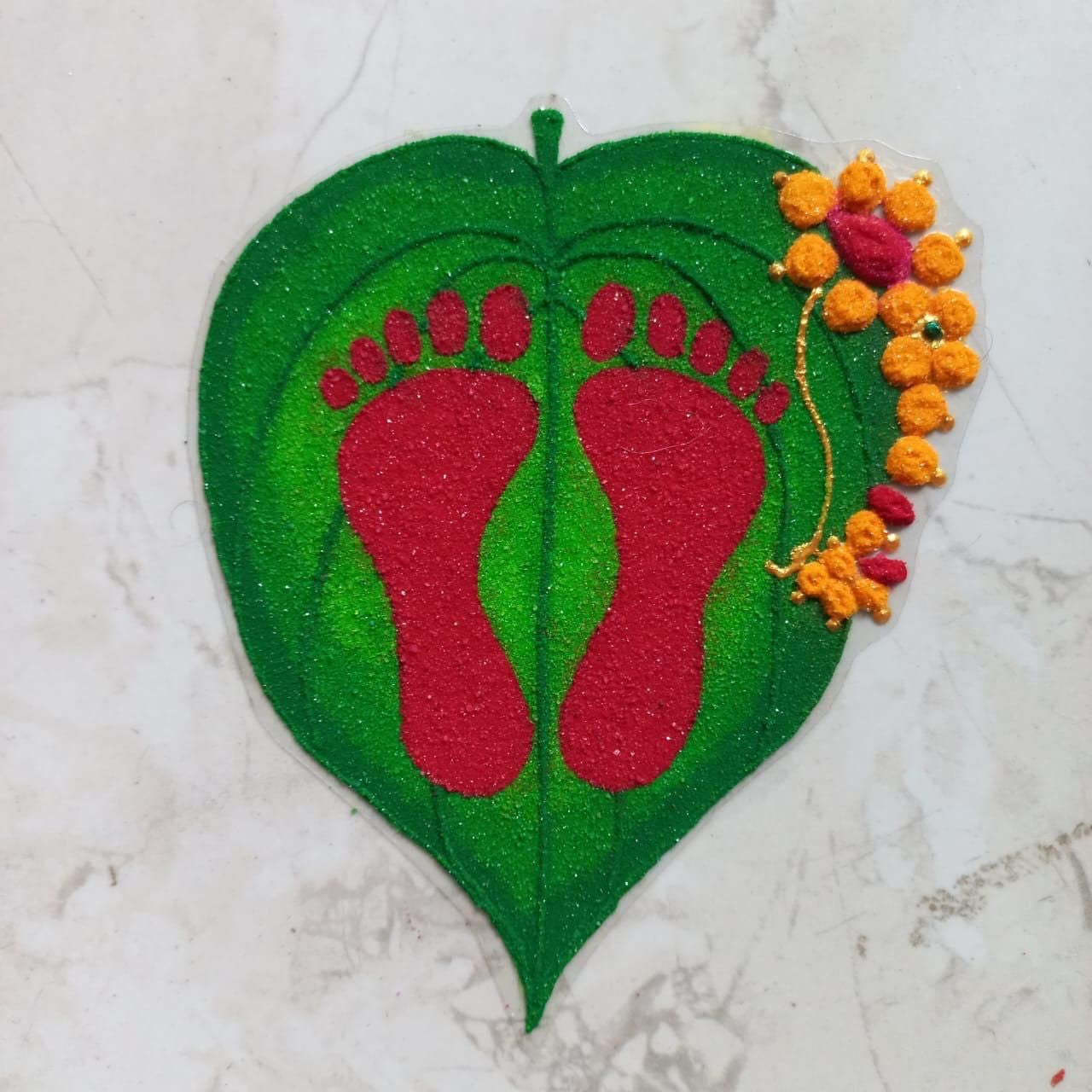 Rangoli - Leaf – Akshayatritiya Foods LLC
