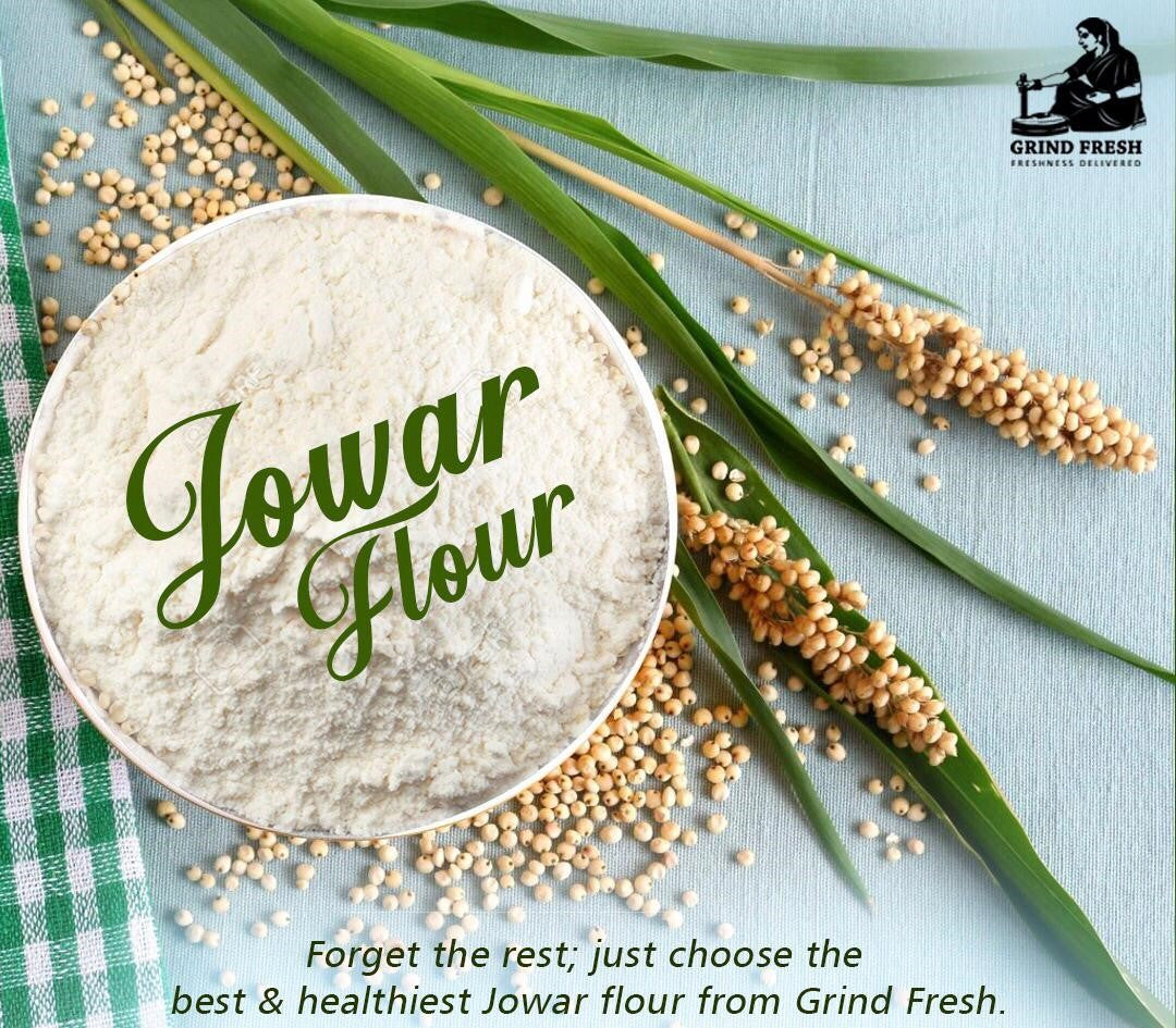 JOWAR FLOUR- 500 gms – Akshayatritiya Foods LLC